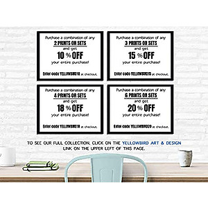 Octopus Kraken Dictionary Wall Art Print Set - Upcycled Vintage 8x10 Home or Office Decor for Bathroom, Bath, Beach or Ocean House - Unique Gift for Nautical, Ocean, Sea Lover - Unframed Posters