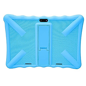 fannay Kids Tablet, Reading Tablet Quad Core CPU 2GB RAM 32GB ROM 10.1 Inch Parental Control with Silicone Case for Family (US Plug)