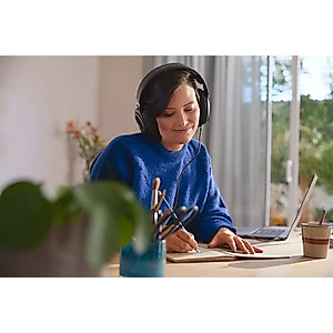 Philips Over Ear Open Back Stereo Headphones Wired with Detachable Audio Jack, Studio Monitor Headphones for Recording Podcast DJ Music Piano Guitar (SHP9600)