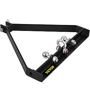 Happybuy 3 Point BX Trailer Hitch Drawbar Trailer Hitch Receiver 3 Point Trailer Receiver 1 Tractor Tow Hitch Drawbar