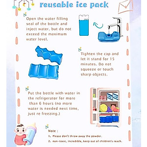 Xinsilu Breastmilk Cooler Bag Travel Black Baby Bottle Cooler Bag with Ice Pack Fits 6 Baby Bottles Cooler Bag Large Capacity Insulated Bottle Bag for Travel Baby Milk Daycare