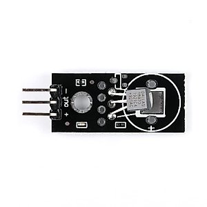 000 JESSINIE 10Pcs DS18B20 Digital Temperature Sensor Module Single Bus Digital 18B20-55~125℃ Temperature Detector