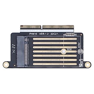 M.2 NVME SSD Convert Adapter SSD Convert Card Replace Accessories Lightweight PCB Material for Notebook Computer