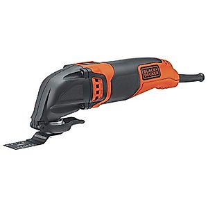 BLACK+DECKER Oscillating Multi-Tool, Variable Speed, 2.5-Amp (BD200MTB)