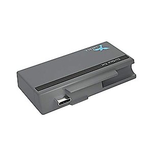 Imedia IMD-SGO346 Docking USB3.0 Hub & Reader+PD for SurfaceGo Gun Metallic Surface Go Series/IMD-SGO346