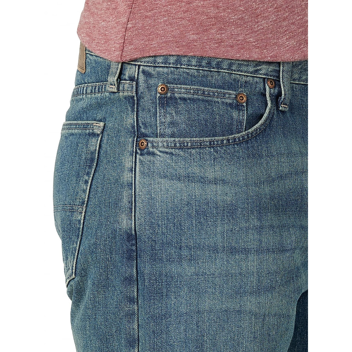 Wrangler Authentics Men's Classic Relaxed Fit Five Pocket Jean Short, Maritime, 54