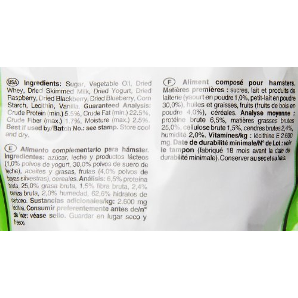 Vitakraft Drops Rabbit Treat - Wild Berry - Yogurt Treats for Rabbits Purple 5.3 Ounce (Pack of 1)