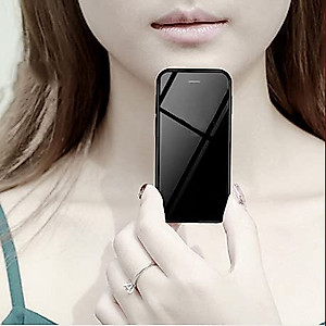 Hipipooo Super Small Mini Smartphone 3G Dual SIM Tiny Mobile Phone 1GB RAM 8GB ROM 5.0MP Quad Core Dual Standby Unlocked Small Phones Kids Phone Pocket 2.5 Inch Android Child Mini Cellphone (Black)