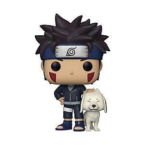 Funko Pop! Naruto -Set of 5 - Kiba w/Akamaru, Madara Uchiha (Six Paths), Izumo Kamizuki, Kotetsu Hagane and Might Guy
