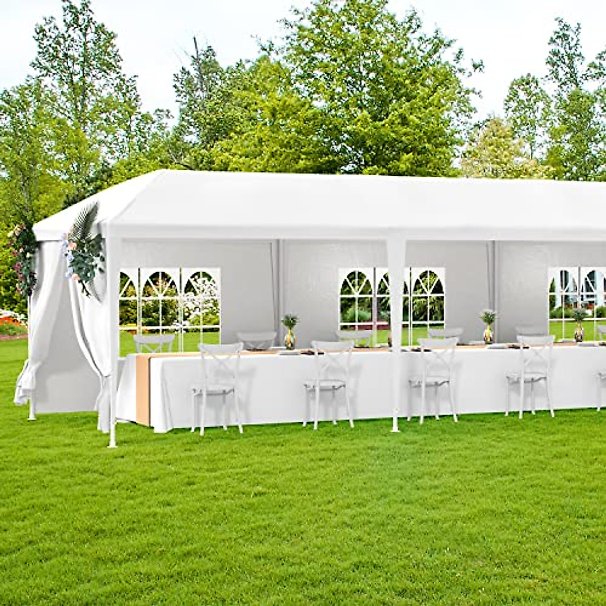 10'x30' Party Wedding Outdoor Patio Tent Canopy Heavy Duty Gazebo Pavilion -5