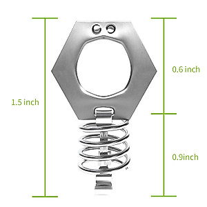 RVMATE RV Water Heater Cover Latch 2 Pack RV Water Heater Cam Lock Camper Water Heater Fastener