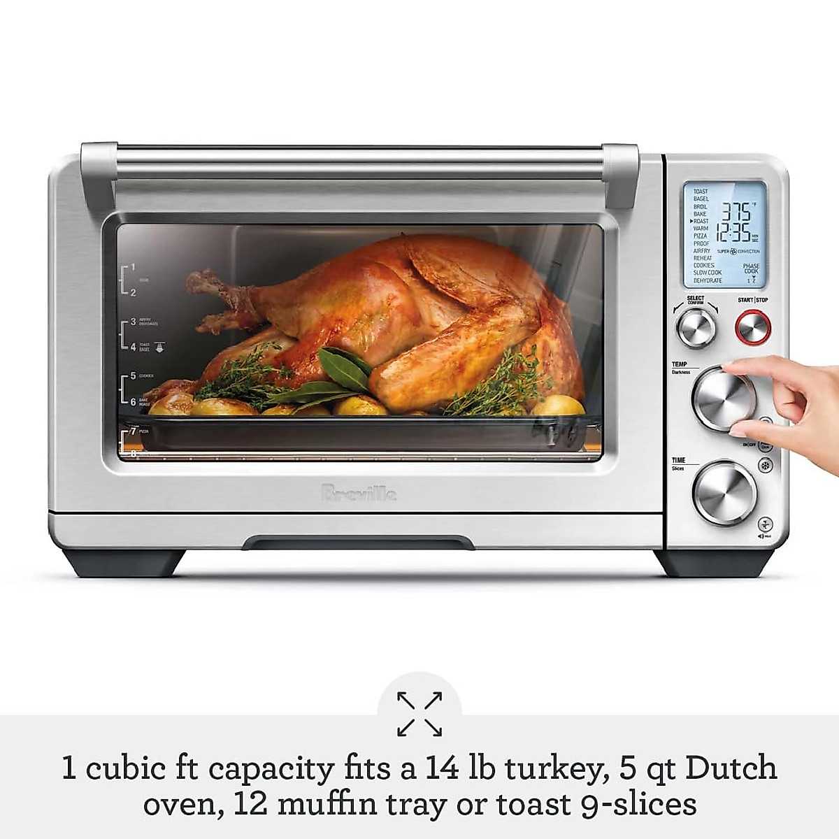 Breville RM-BOV900BSSUSC Smart Oven Air Fryer Pro, Brushed Stainless Steel (Certified Remanufactured)