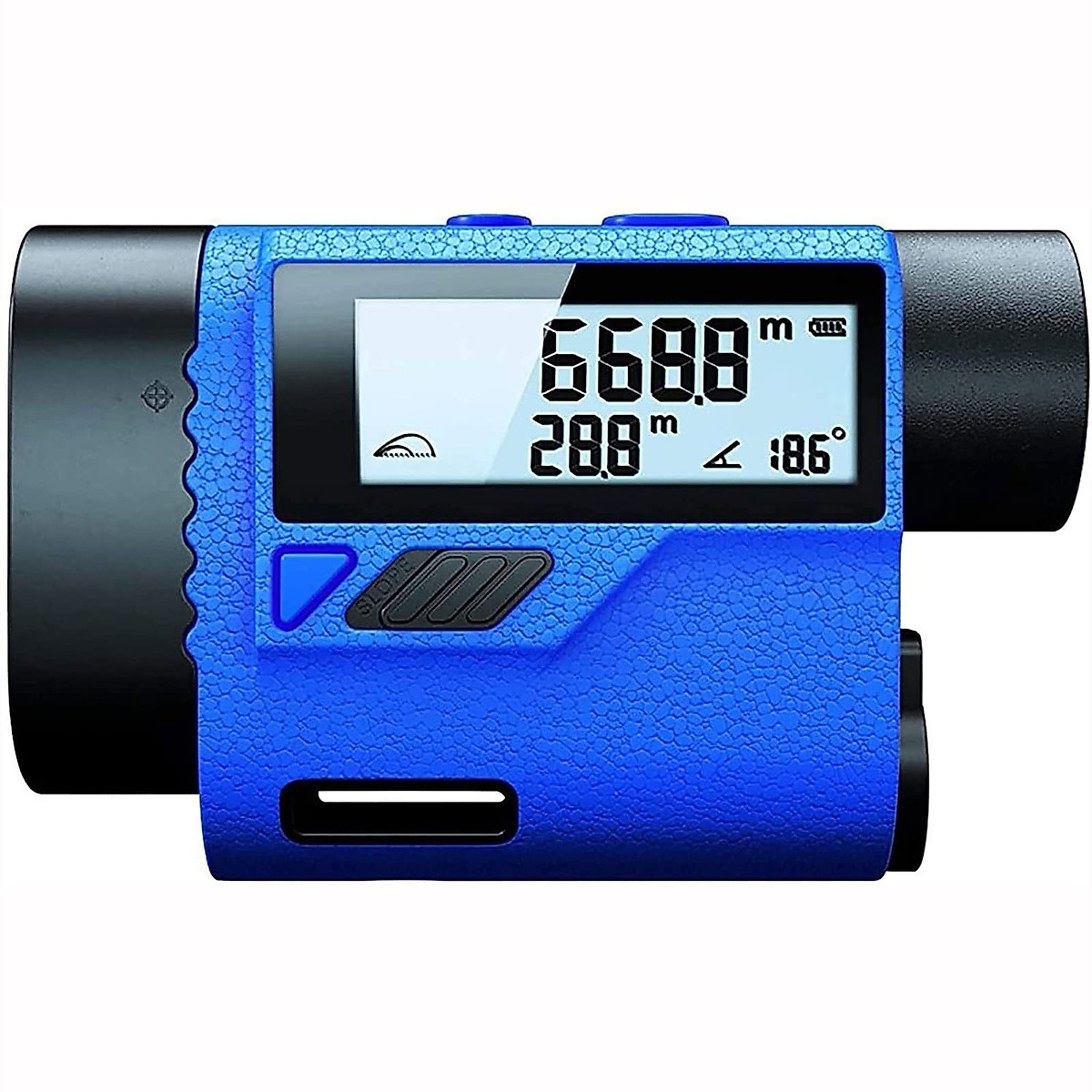 FEABCR Golf Rangefinder,6X Laser Distance Finder,Rangefinder telescope handheld outdoor distance measuring instrument golf height measurement speed angle measurement for Golfing, Hunting, Target Shoot