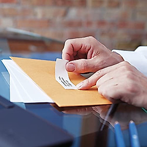 Dymo 30320 Labelwriter Address Labels, 1 1/8 X 3 1/2, White, 260 Labels/Roll, 2 Rolls/Pack