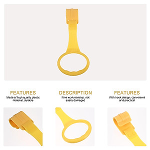 4pcs Baby Toddler Crib Pull Ring Baby Bed Stand Up Rings Kids Best Walking Training Tool,Random Color