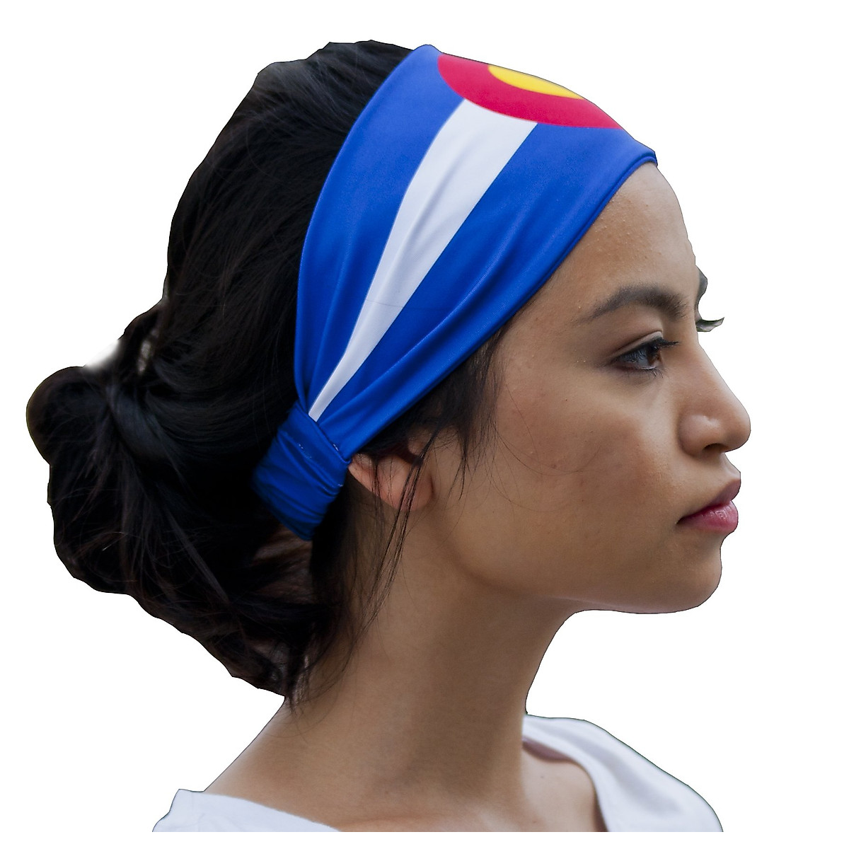 Colorado Flag Headband. Perfect for Yoga Outdoor Activities, Workout Travel Designer Style & Quality
