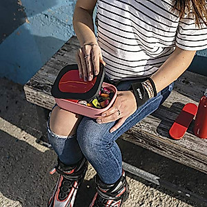 Guzzini Red Lunch Box Set With Travel Cutlery Store&Go