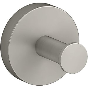 KOHLER Elate Robe Hook K-27290-BN Bathroom Accessory in Brushed Nickel