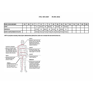 Milwaukee Leather ML2083 Men's Black Vented Reflective Leather Jacket - 3X-Large