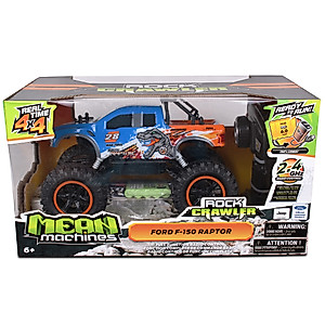 NKOK Mean Machine 4x4 Offroad Rock Crawler 2.4GHz 1/14 Scale R/C (RTR) Ford F-150 Raptor Multicolored