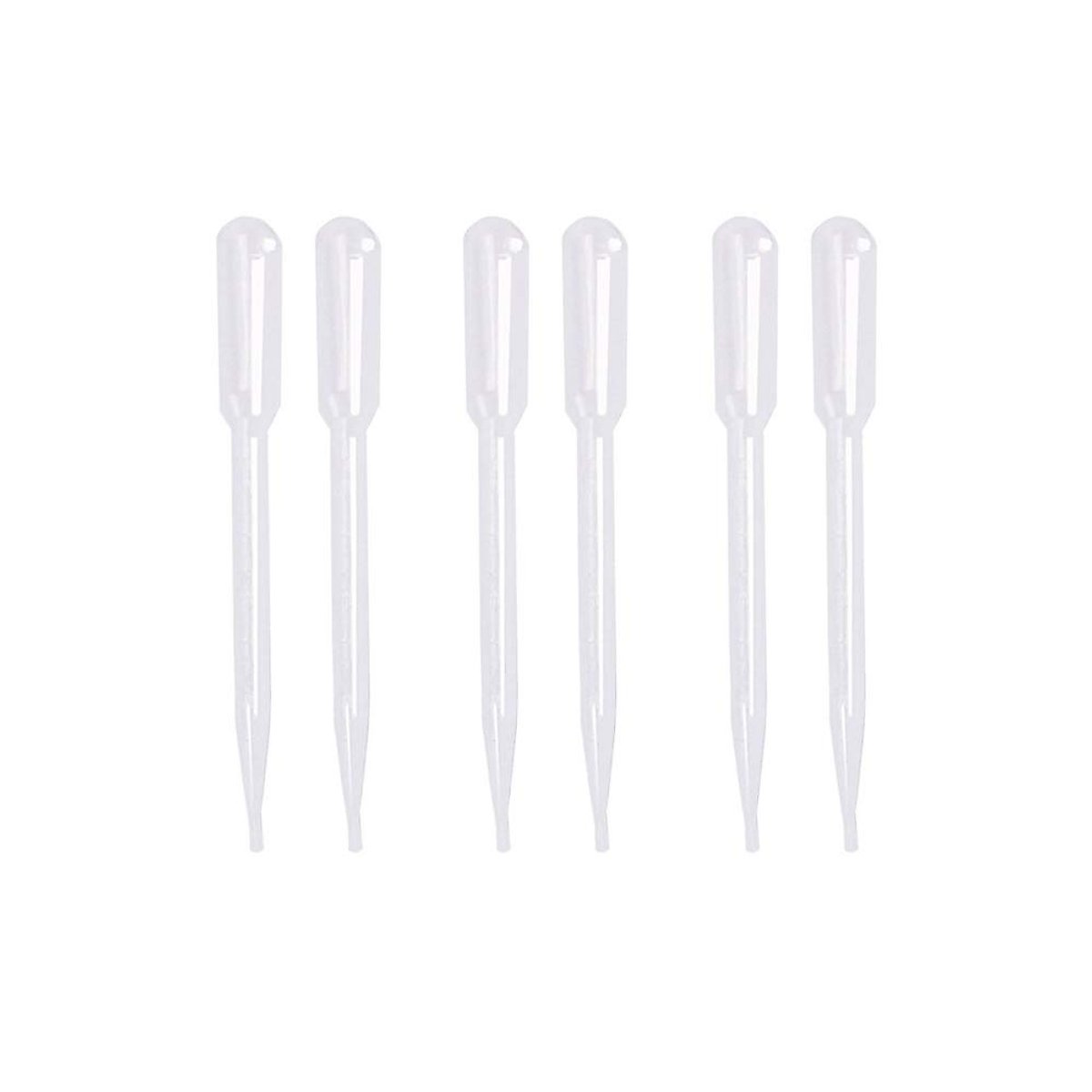 Yesallwas Plastic pippets Dropper 3ml 100Pcs, Pipette Dropper for Lab Measuring and distributing Liquid
