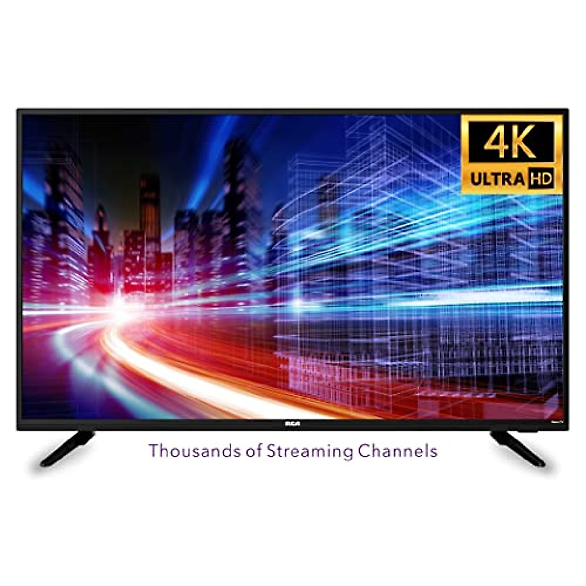 RCA 43-inch 4K UHD Roku Smart Flat Screen LED TV, 2022 Model