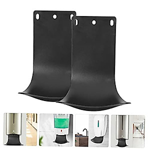 Alipis 2pcs Soap Dispenser Tray Laundry Fabric Hand Soap Dispenser Drip Tray Foam Dispenser Catch Tray Hand Dispenser Bracket Trays Clothes Serving Filter Abs Dripping Water