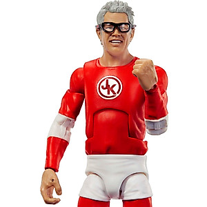 Mattel WWE Johnny Knoxville Elite Collection Action Figure, Deluxe Articulation & Life-like Detail with Iconic Accessories, 6-inch