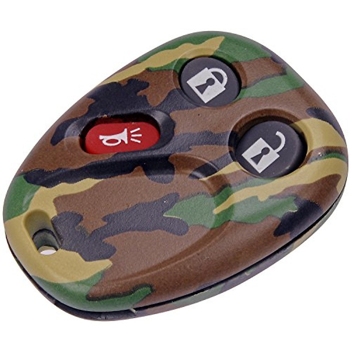 Dorman 13618GNC Keyless Entry Transmitter Cover Compatible with Select Models, Green Woodland Camouflage