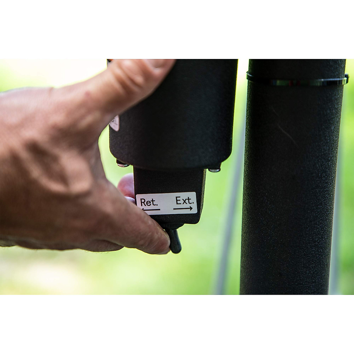 Buyers Products 0093500 3,500 lb. 12 Volt Electric Jack,Medium,Black