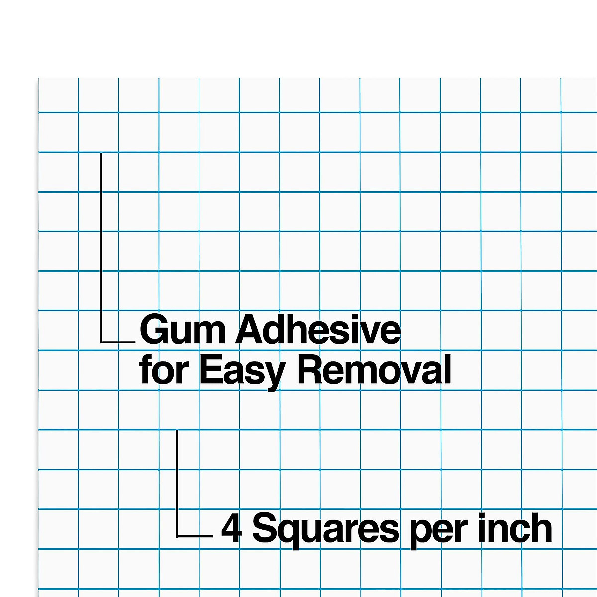 Staples 814566 Graph Pad 11-Inch X 17-Inch Graph White 50 Sheets/Pad (18586)