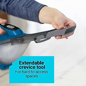 BLACK+DECKER dustbuster AdvancedClean Cordless Handheld Vacuum, Ocean Blue (​​HLVA315J22)