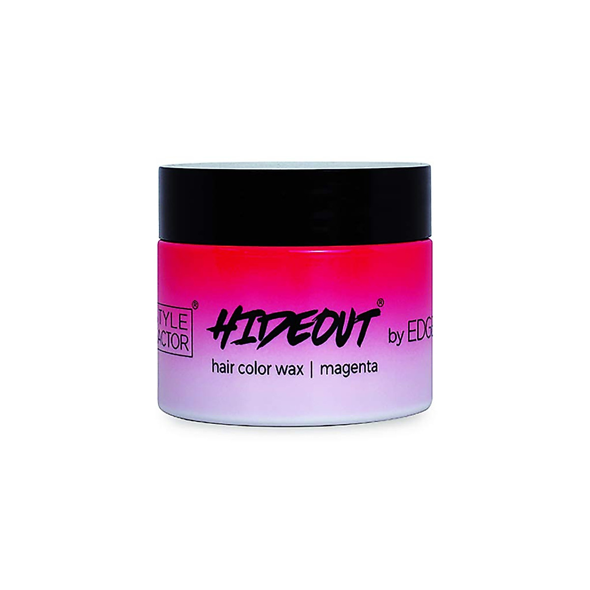 Edge Booster Style Factor HIDEOUT Hair Color Wax Mini 1.7 Oz (Magenta)