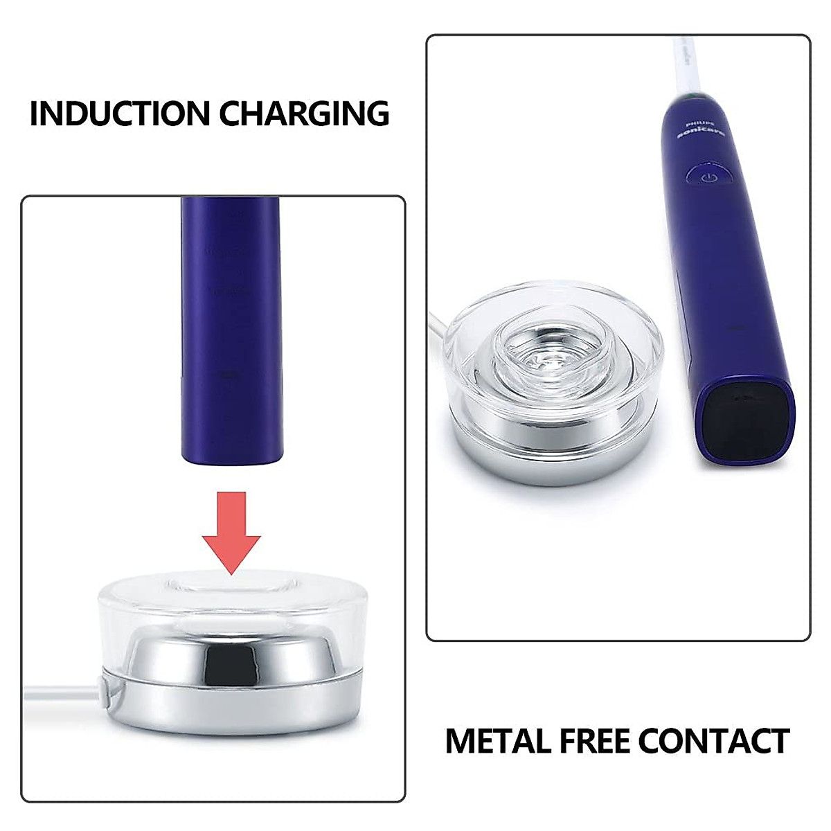 Adeglas for Philips Toothbrush for Philips Sonicare Diamond Clean Toothbrush HX99 Charger Compatible with HX9901 HX9903 HX9924 HX9954 HX9957 HX9984 HX992W HX993B