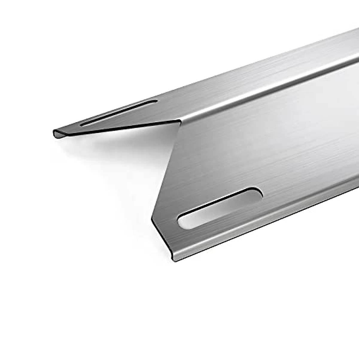 Boloda BBQ Gas Grill Replacement Parts, Stainless Steel Heat Plate Shield Burner Cover Heat Tent for Nexgrill 720-0439, 720-0582B, Kirkland 720-0439, Members Mark 720-0582B, 15-3/8" x 5 1/8"