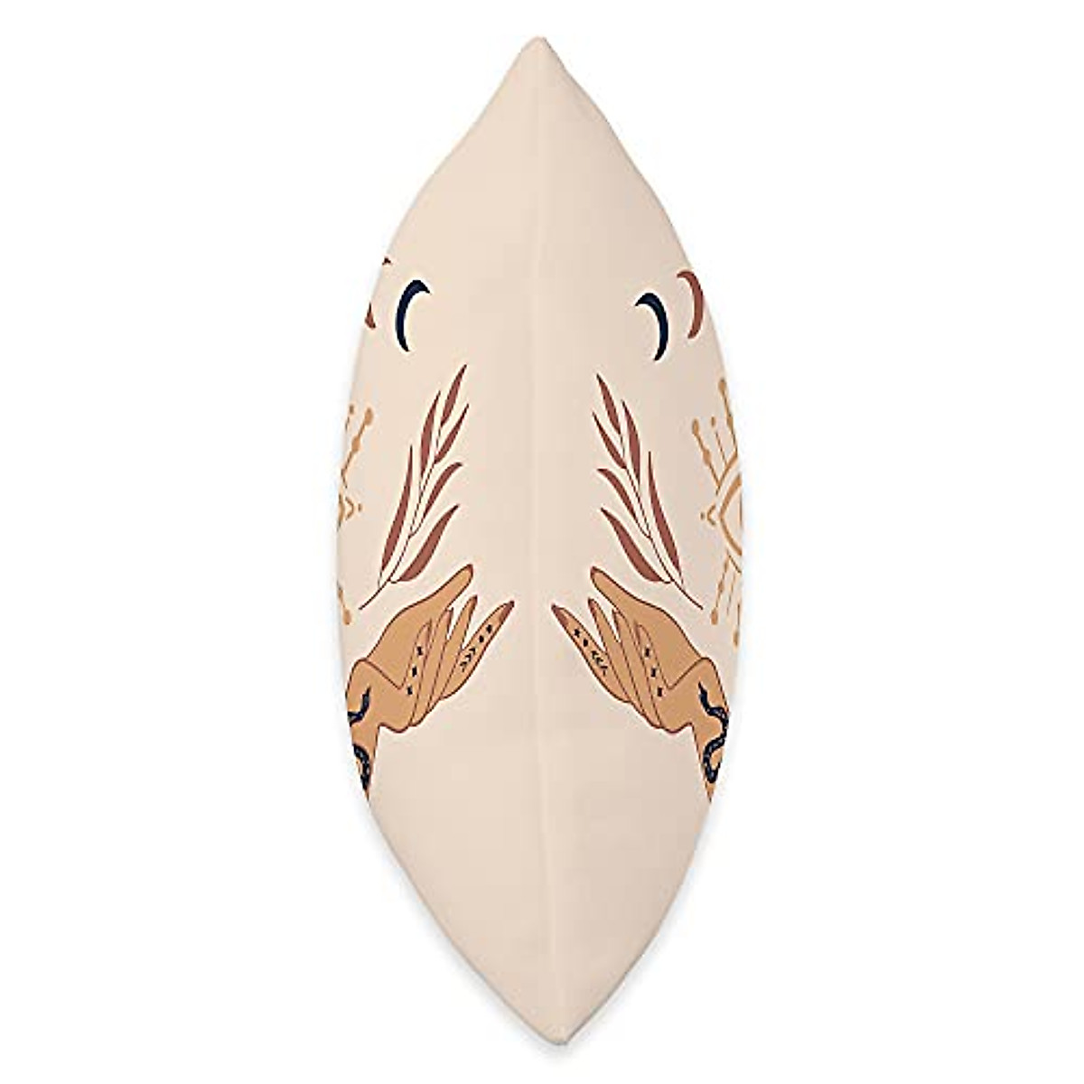 Goddess Mystical Aesthetic Celestial Goddess Aesthetic Boho All Seeing Eye Moon Phases Throw Pillow, 18x18, Multicolor