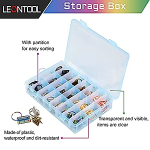 LEONTOOL 48 Pcs Key Fob Hardware Set 8 Colors Keychain Fob Hardware 1.25 Inch for Wristlet Keychain, Key Lanyard and Key Chain Making