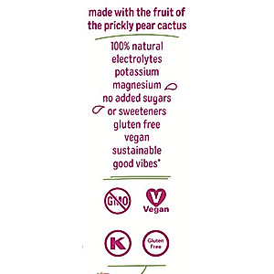 True Nopal Cactus Water, 16.90 Fl. Oz (Pack of 12)