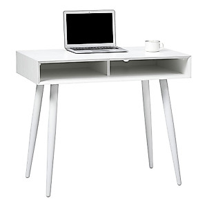 Realspace® Lanzi 35"W Student Computer Desk, White