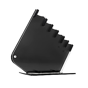 Nutriblade Knife Set by Granitestone, 13 Pieces High-Grade Stainless Steel Blade Chef Kitchen Knives Set with Acrylic Block Includes 6-piece Kitchen Knife plus 6-piece Fully Serrated Steak Knife