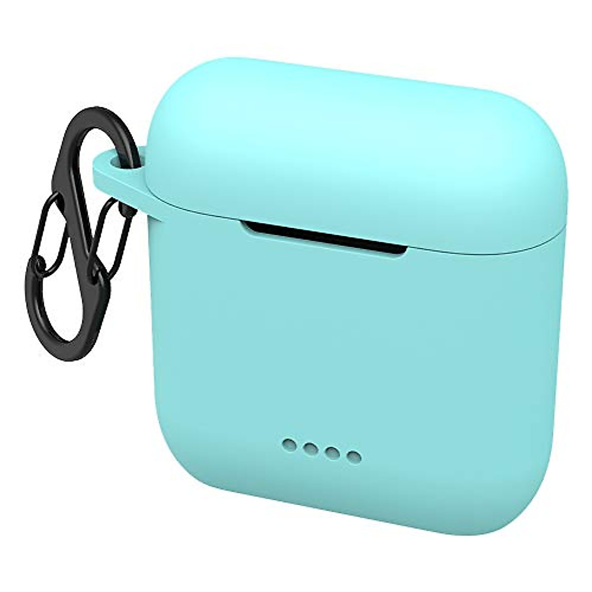 Aotao Silicone Case for TOZO T6, Soft and Flexible, Scratch/Shock Resistant Silicone Cover for TOZO T6 Headphones (Teal)