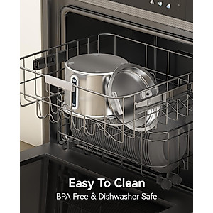 oneisall Stainless Steel Cat Water Fountain, 2L Water Fountains for Cats Indoor Dishwasher Safe with Quiet Pump and 3 Replacement Filters, Automatic Pet Water Fountain Faucet Spout Design