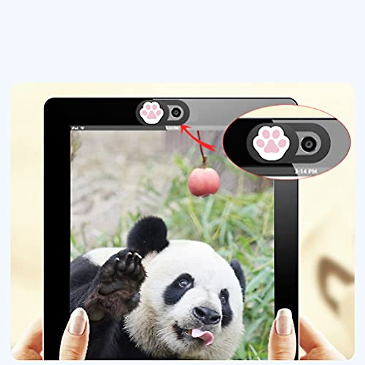 Computers Laptops Computer Camera Cover 6Pcs Cat Claw Style Webcam Covers Anti- Peeping Covers Privacy Covers Computers Laptops Anti- Peeping Covers