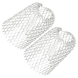OSALADI roof Gutter Guard Filter for Sink Expandable Steel mesh Strainer Gutter Filter Gutter Cleaner Guard net Gutter Blockage Filter Leaves Water Sink Filter Aluminum rain Cover 4Pcs