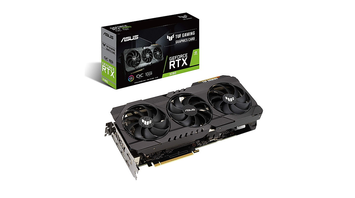 ASUS TUF Gaming NVIDIA GeForce RTX 3080 OC Graphics Card