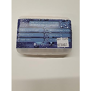 AquaVial Well Water Testing Kit 4 Pack | E Coli and Coliform Water Test Kit | Water Testing Kits for Drinking Water Pool Pond Lake Well | Water Test Kit Easy to Use | Home Industrial Water Test Kit