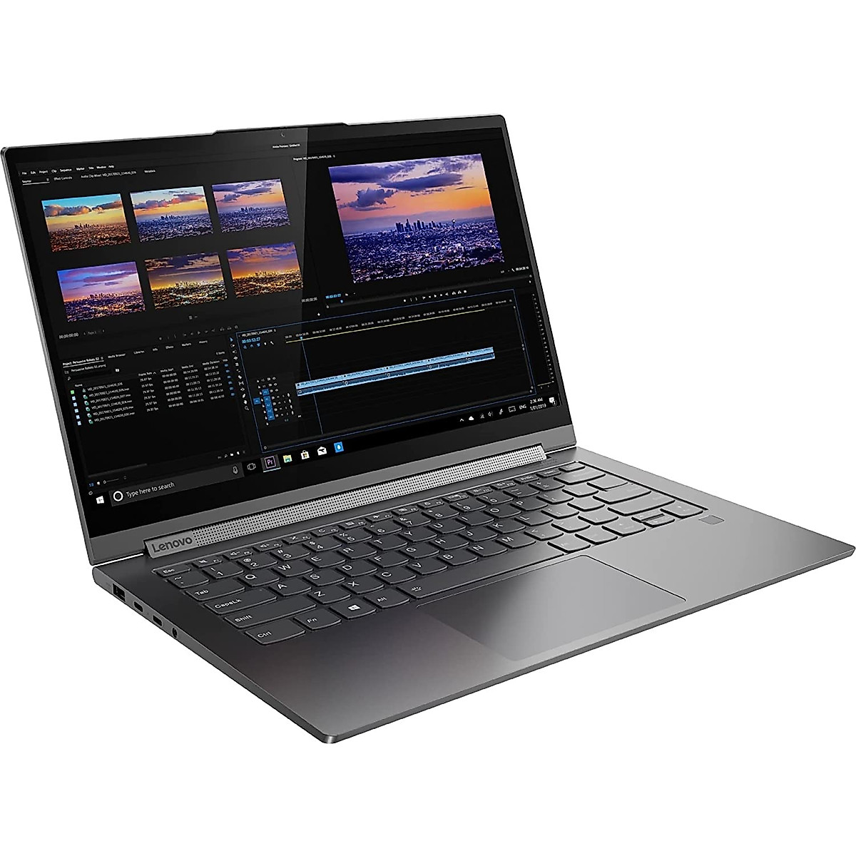 Lenovo Yoga C940-14 FHD(1920x1080) IPS Touch, 360° 2-in-1 Design, Fingerprint Reader, Intel 10th gen i7-1065G7 up to 1.3 GHz, 4 Cores, 8GB DDR4 RAM, 512GB SSD, Win 10, Gray, EAT Pen