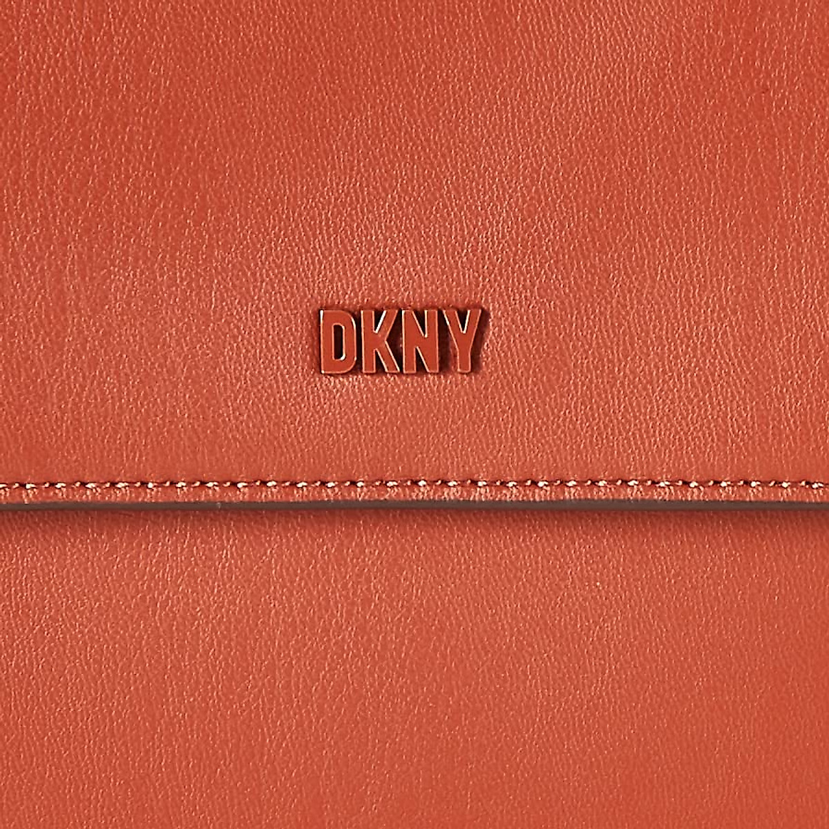 DKNY Kiera Flap Crossbody Bag, Brick RED