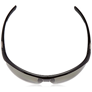 Suncloud Zephyr +2.50 Polarized Reader Sunglasses, Black Frame, Gray Polycarbonate Lenses