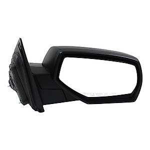 Kool Vue Passenger Side Non-Electric Mirror for Chevrolet Silverado 1500 GMC Sierra 1500 2014-2018 Manual Fold Without Signal Light, Blind Spot, Memory & Puddle Lamp Textured